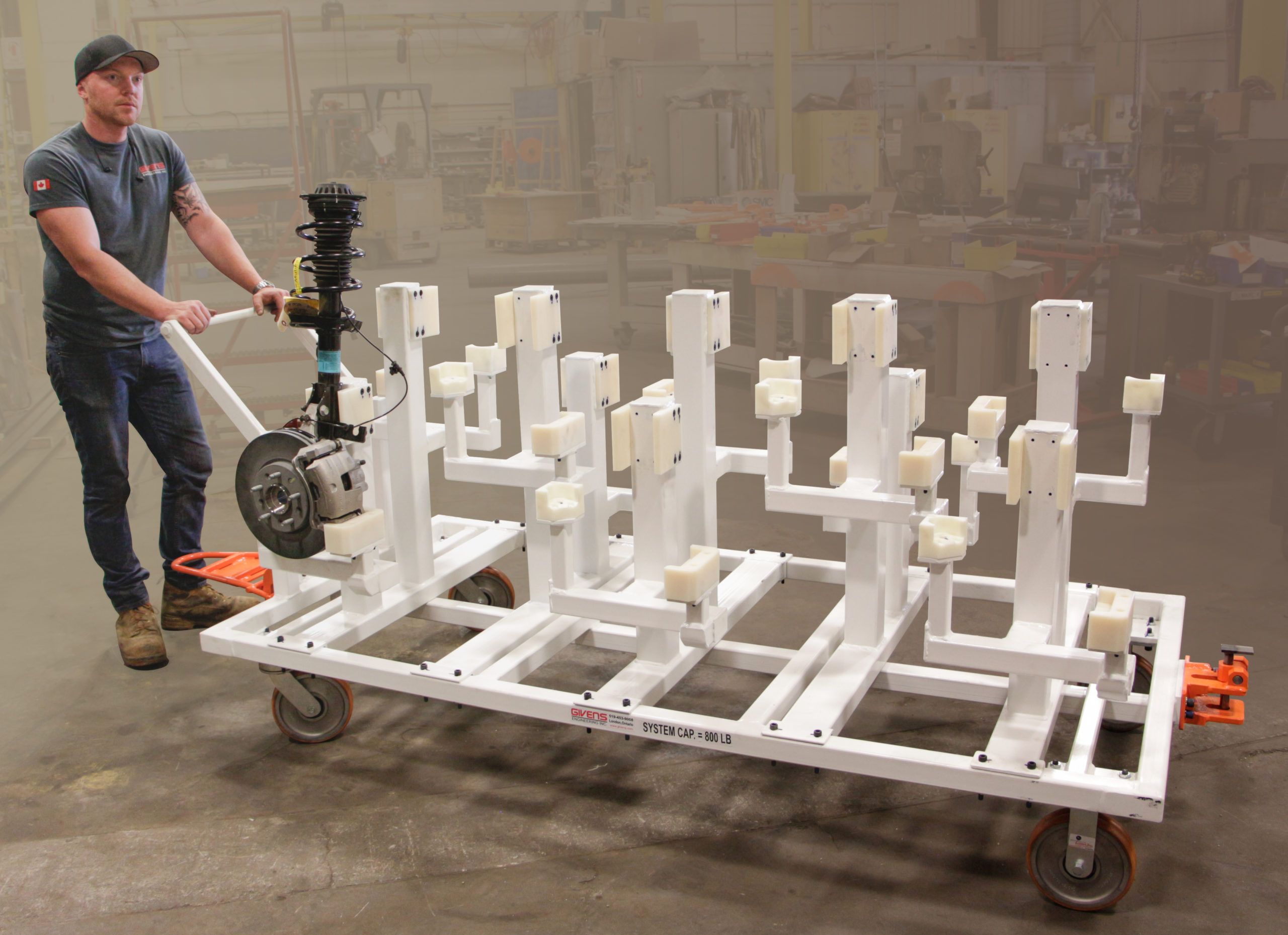 Production & Warehouse Carts | Givens Automation & Machine Inc